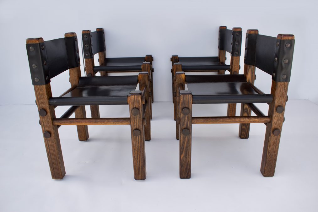 4 Norman Archibald Dining Chairs. PAIR armchairs also avail. Vintage ...