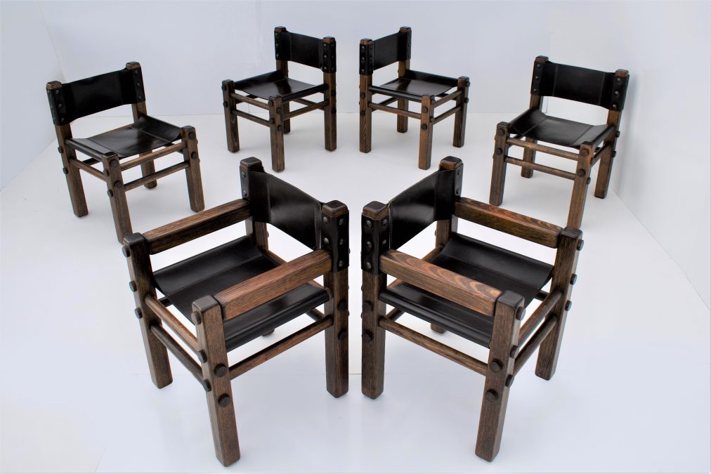 4 Norman Archibald Dining Chairs. PAIR armchairs also avail. Vintage ...